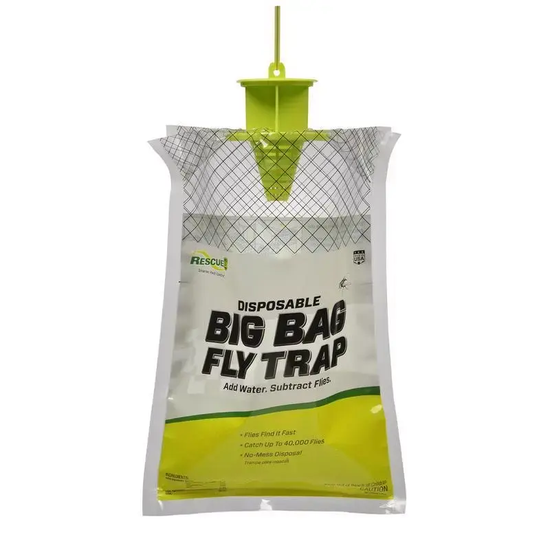 RESCUE Fly Trap 1.96 Oz Pack Of 12 Effective Outdoor Fly Control ...