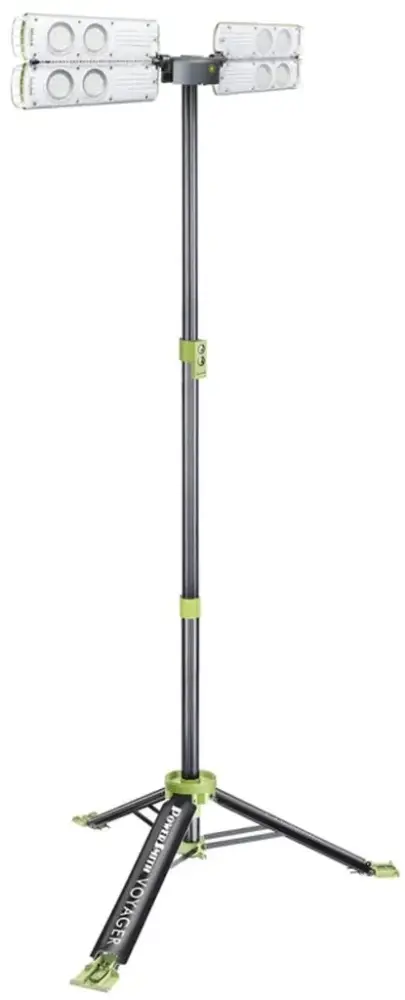 PowerSmith PWL2060TS Dual-Head LED Work Light With Tripod 6000 Lumens ...